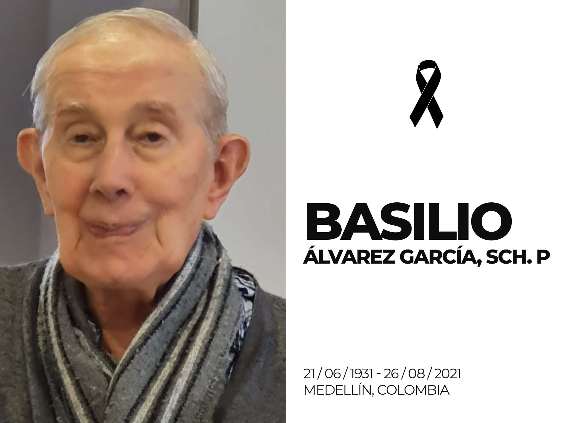 QEPD Basilio Álvarez - Escolapios Nazaret